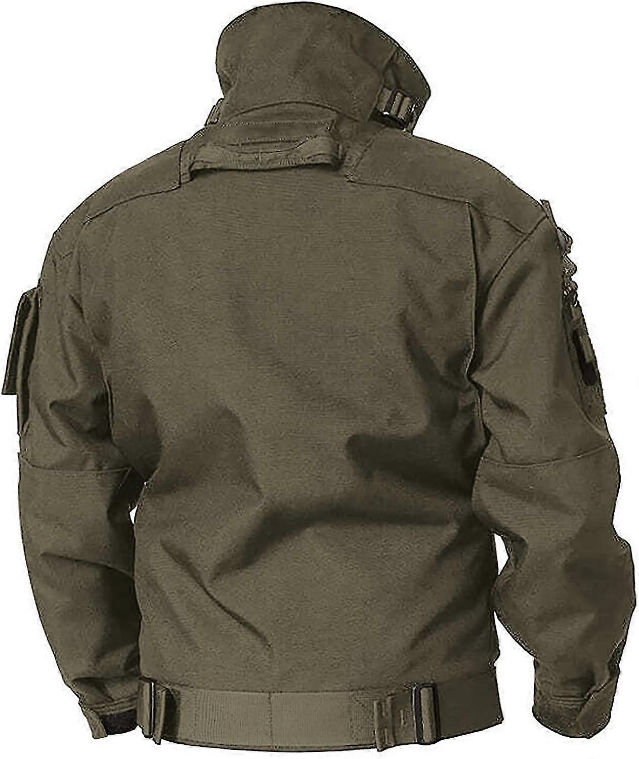 Men's Military Jacket Outdoor Tactical Waterproof Jacket Army Jackets ...
