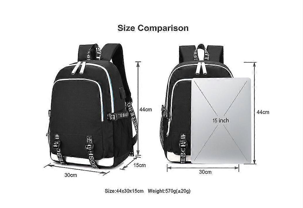 New Fgteev School Backpack Student Usb Charging Laptop Bags Boys Girls ...