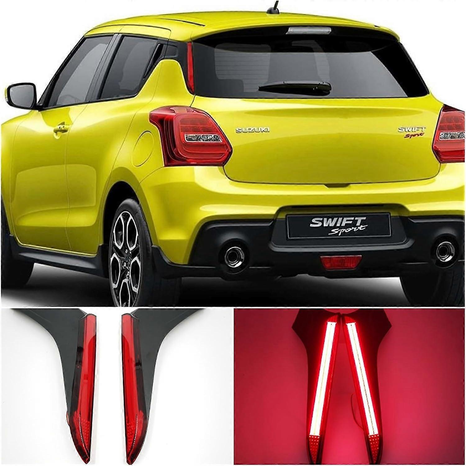 Car LED Reflector Compatible for Suzuki Swift 2017-2023 Rear Fog Lamp ...