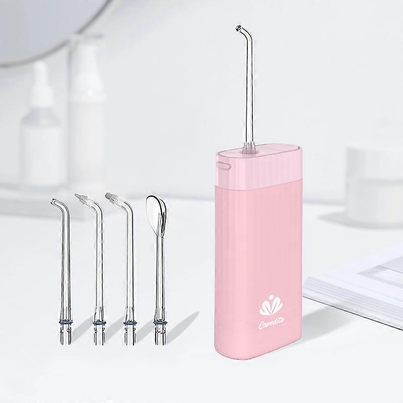 Caredite Potable Water Flosser, Cordless Oral Irrigator, 140Ml Water ...