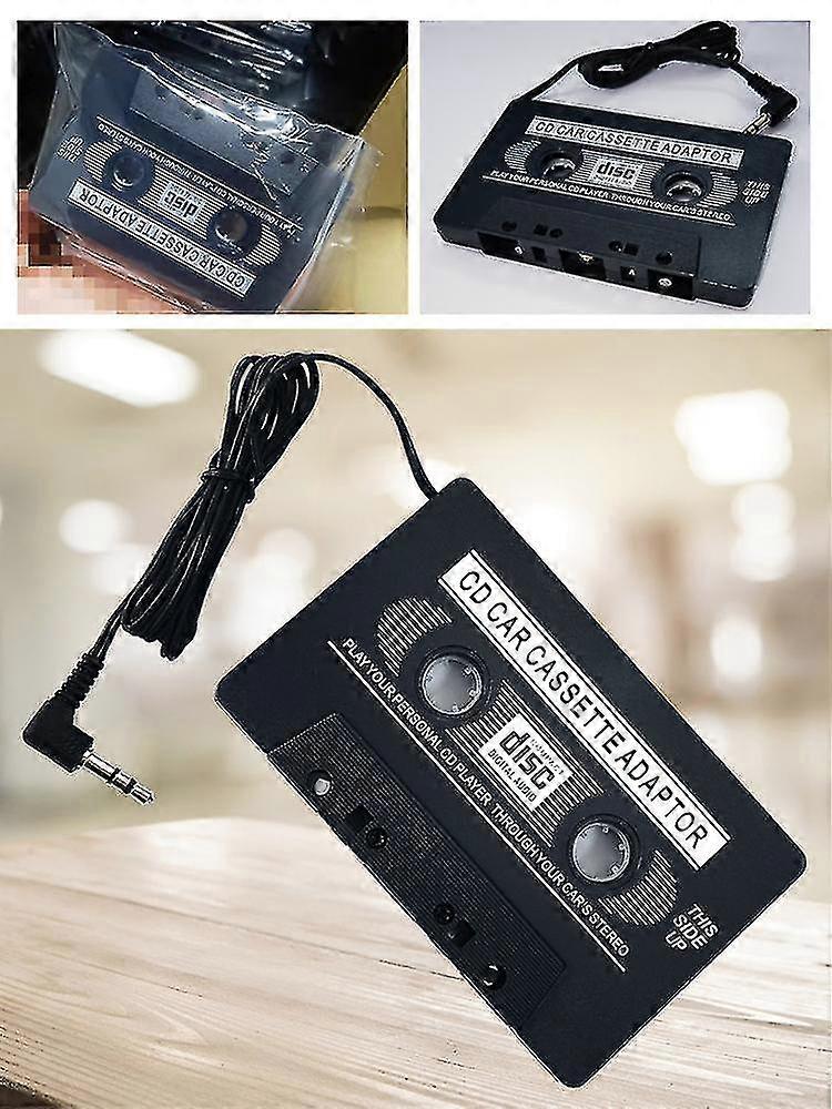 3.5mm Cassette Tape Adapter Aux Audio Play Music Ipod Dvd Cd Player ...