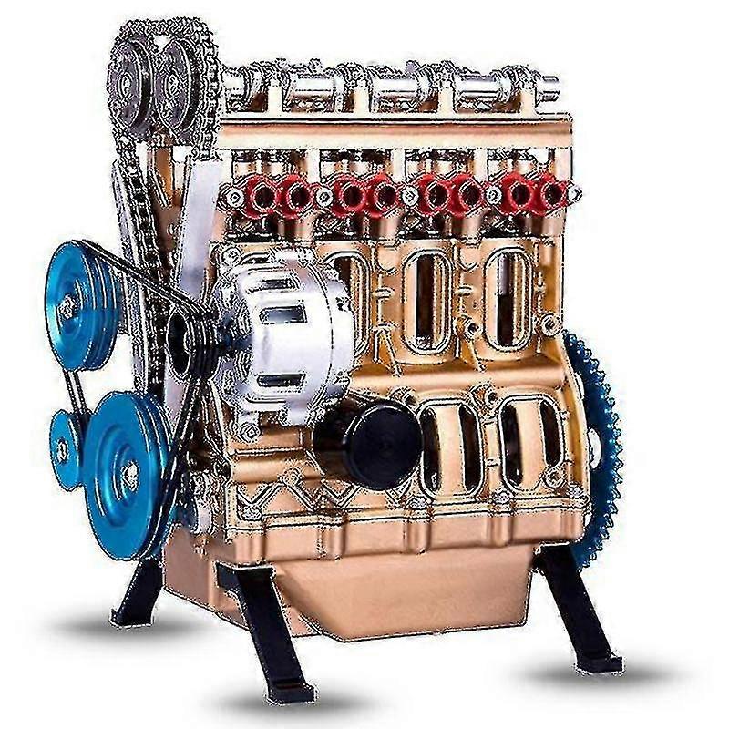Mini Inline Four-cylinder Engine Model Kit Toys For Adult Resin ...