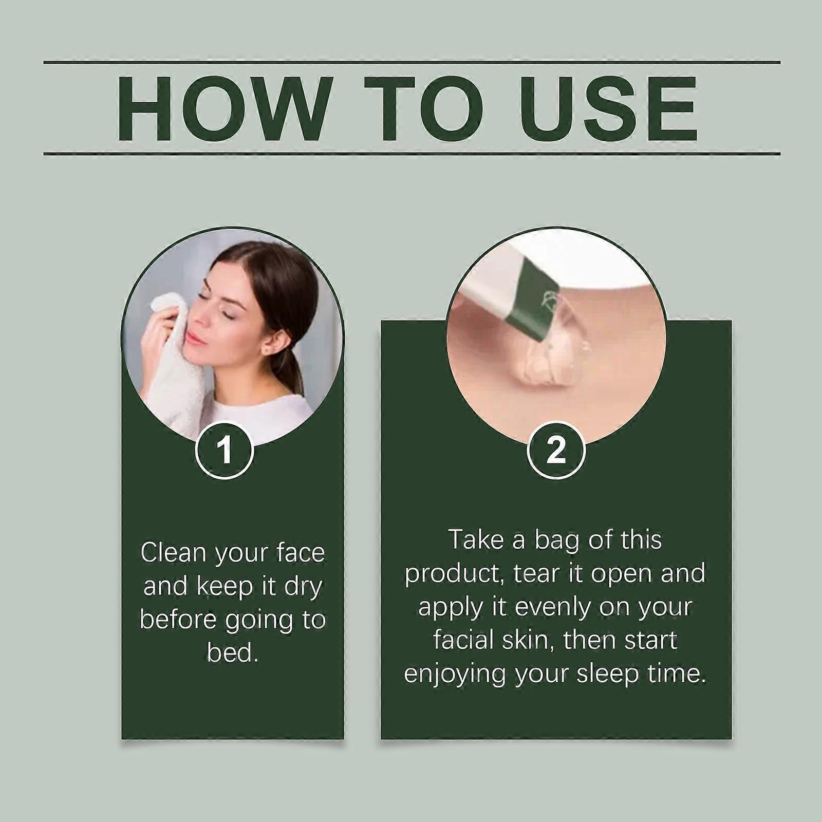 Collagen Sleep Mask Improves Skin Hydration And Moisturizing Skin Care ...