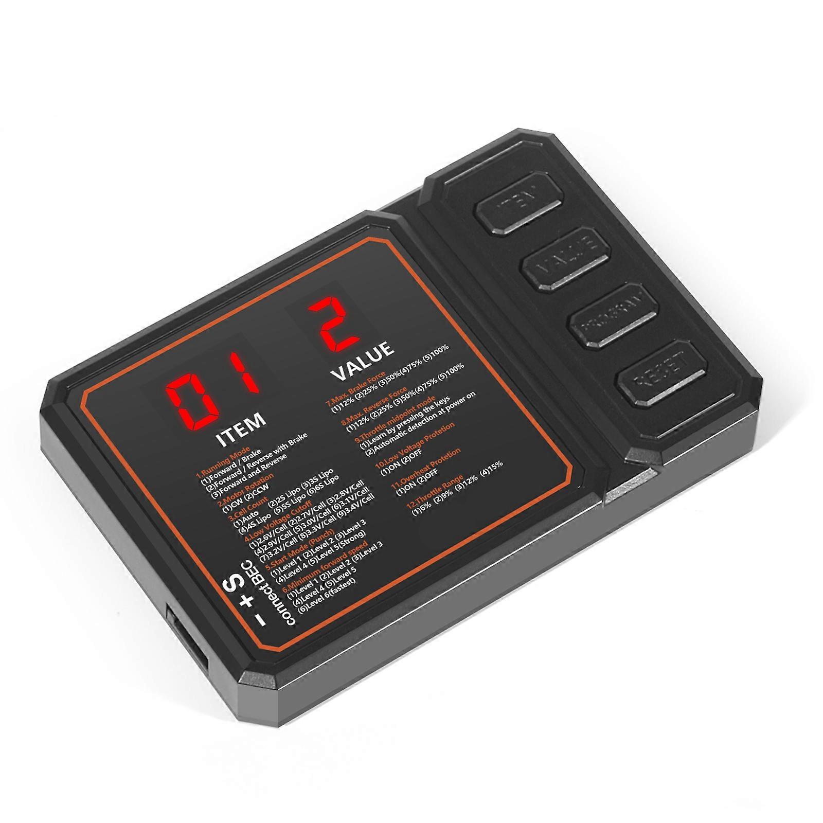 Remote Control Sensorless Brushless Esc for Programming Motor Brushless ...