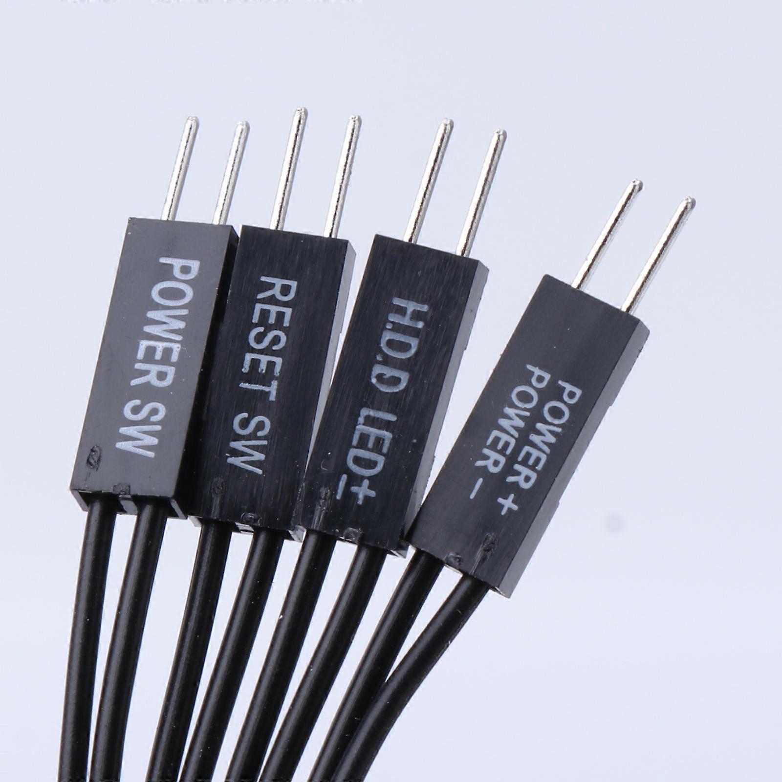 20/30/50/100cm Motherboard Switch HDD LED/PLED/Reset SW /Power SW ...