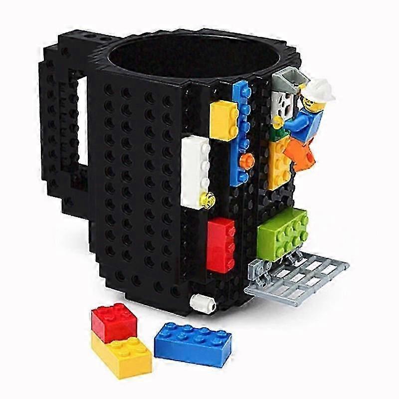350ml Funny Build A Brick Mug Novelty Coffee Mugs/Cups Tea Beverage Cup ...