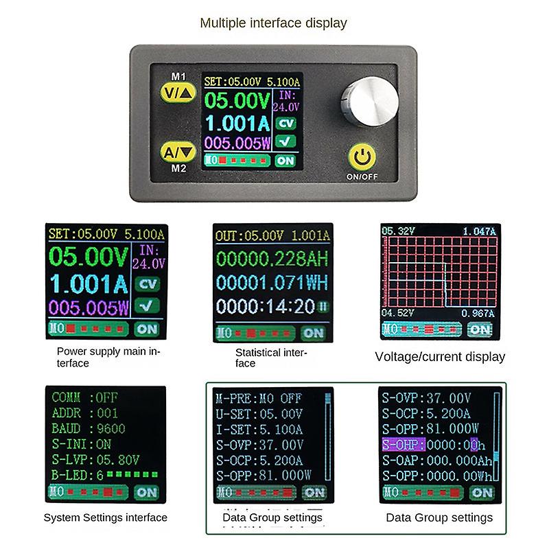 Wz3605e dc dc buck boost converter cc cv 36v 5a power module adjustable ...