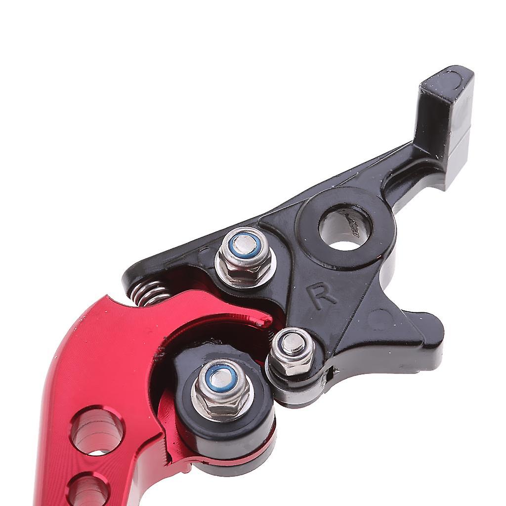 GY6 Scooter Adjustable Brake Levers Aluminum Handle Rear Disc & Drum ...