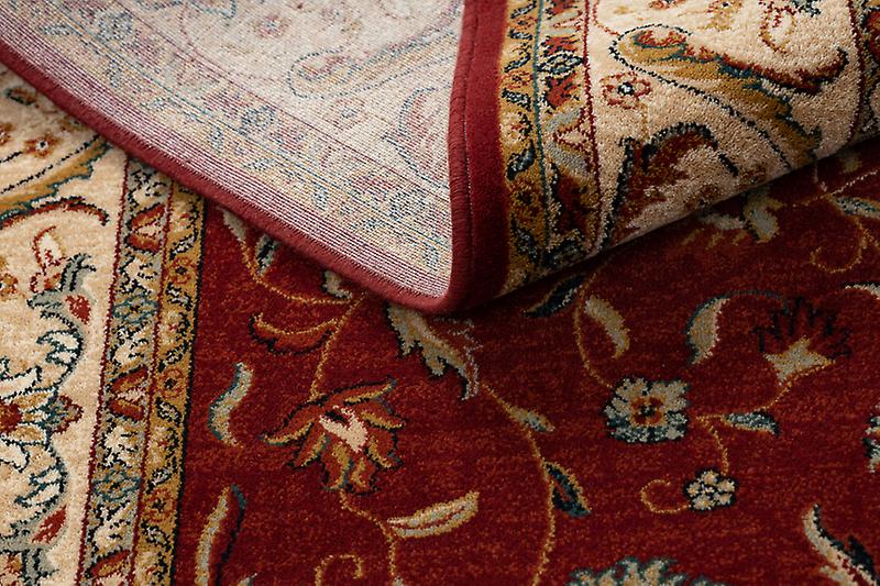 Wool carpet OMEGA ARIES flowers ruby | Fruugo UK