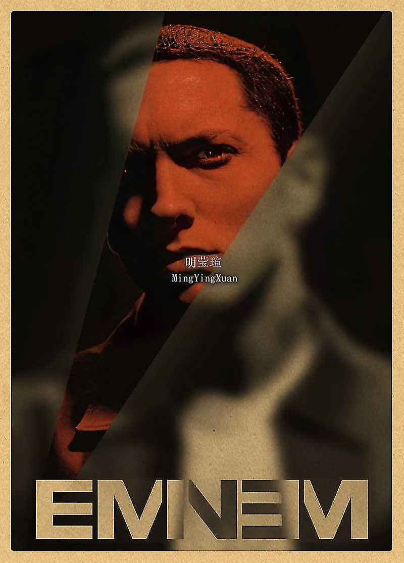 Eminem Posters,8 Mile Poster,hip Hop Rapper Singer Eminem Poster Kraft ...