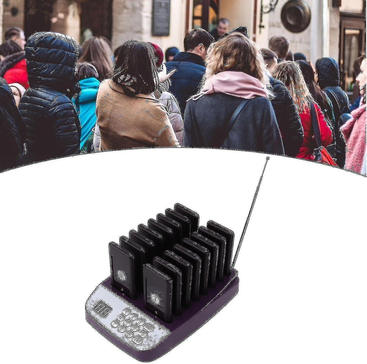 2024 16 Restaurant Pager System Buzzers Calling Customer Service Touch ...