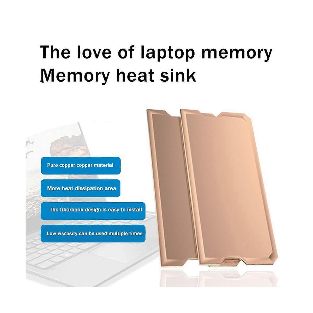 DDR4 DDR5 Memory Cooling Heatsink Radiator Laptop Memory Heat Sink ...