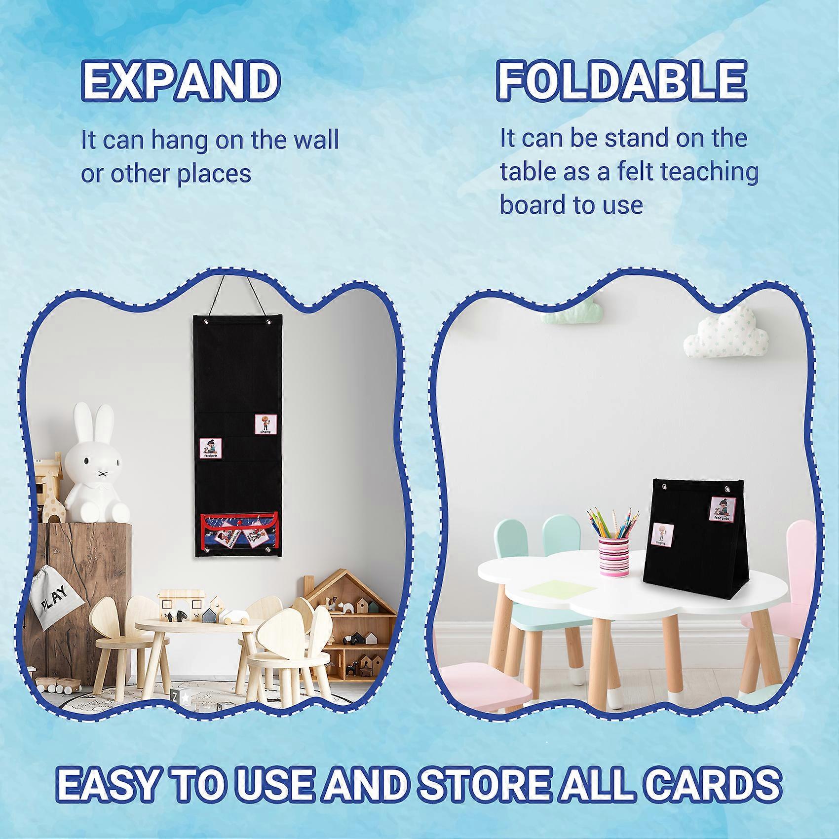 Visual Schedule for Kids Daily Routine Chart with 70 Cards Calendar ...
