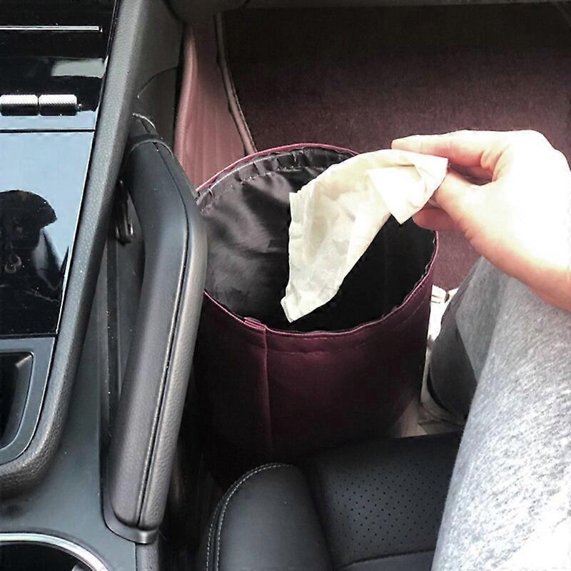 Car Waterproof Trash Cans Compression Folding Basket Mini Hanging ...