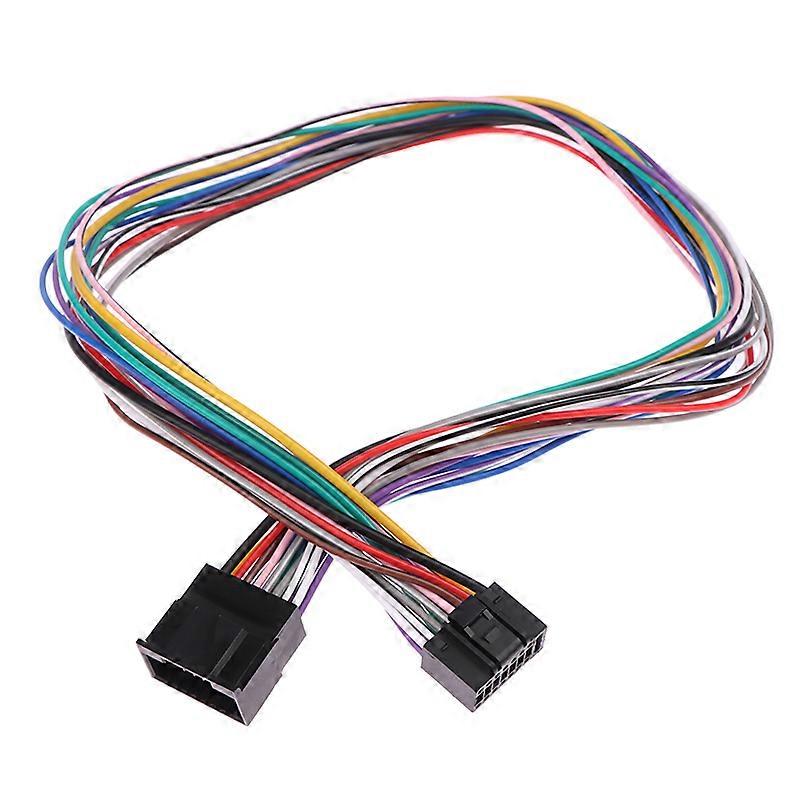 1PC 6 Pin Universal Car Stereo Radio ISO Wire Harness Kits Power Speak ...