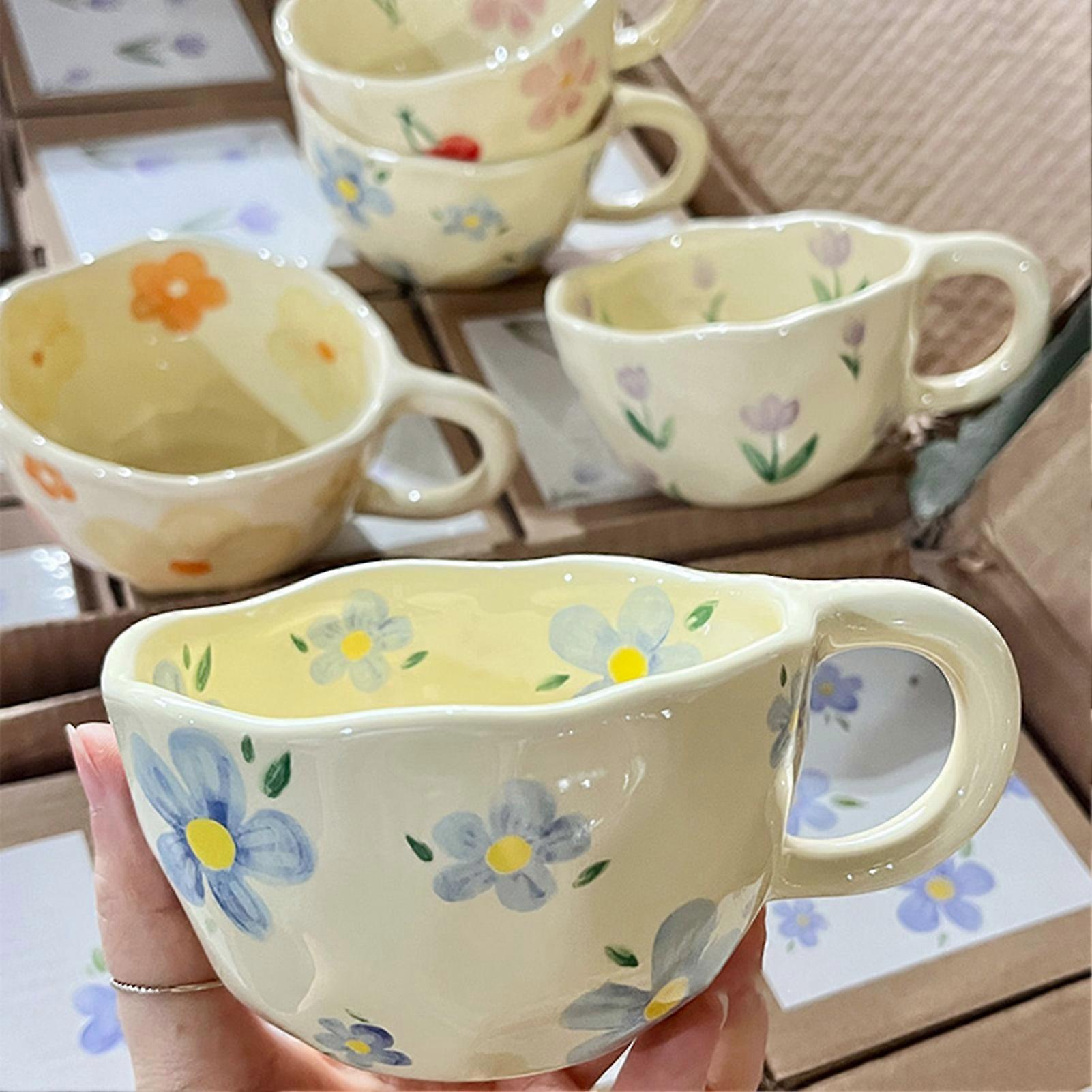 Ceramic Coffee & Tea Mug with Handle Tea Cup Novelty Coffee Cup ...