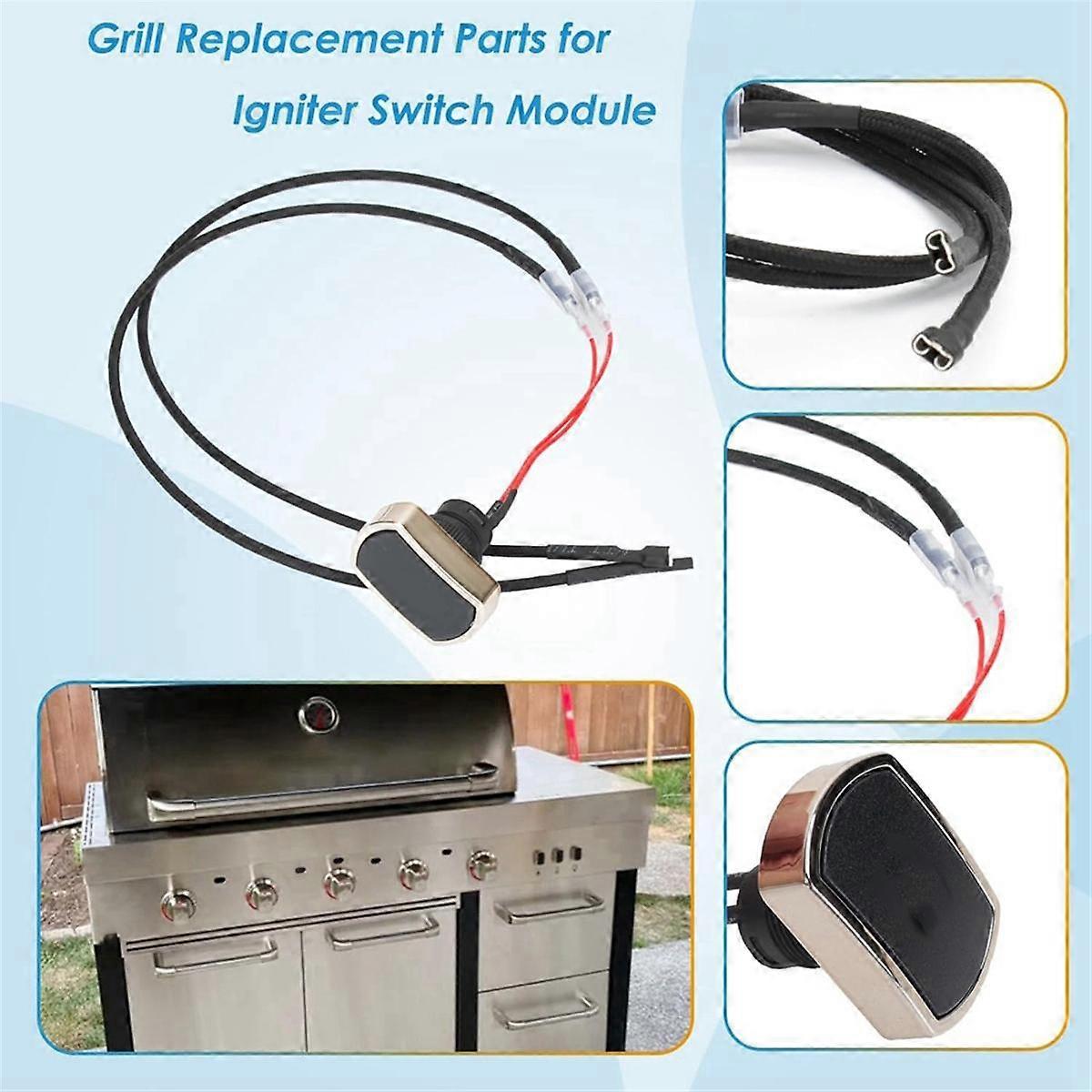 G369-0055-W1 Grill Igniter Button Switch Module for Charbroil Igniter ...
