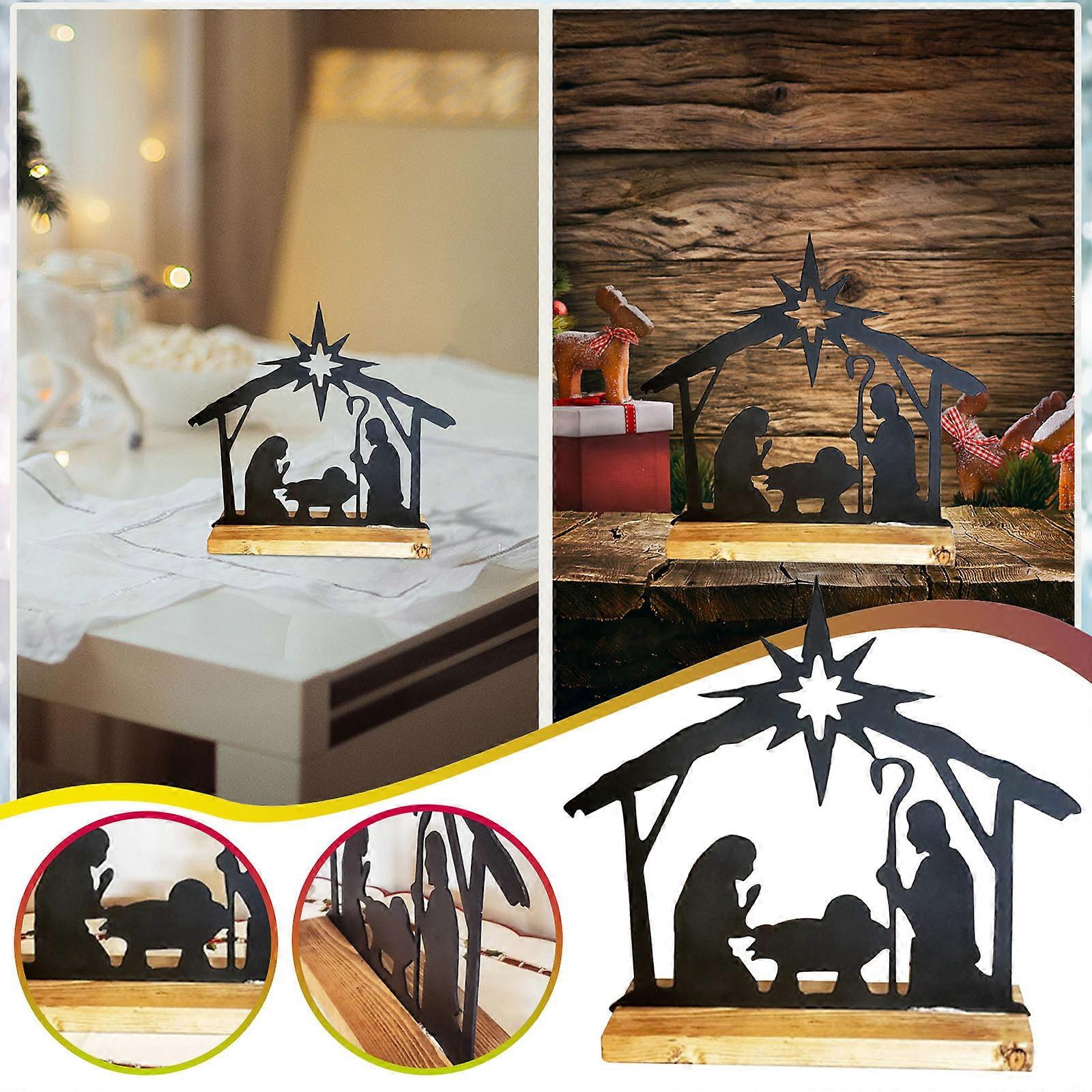 Christmas - Bethlehem Christmas Set, Indoor, Christmas, Metal Light ...