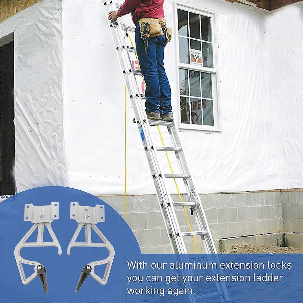 Extension Ladder Lock Kit 28-11 Compatible Aluminum Extension Ladder ...