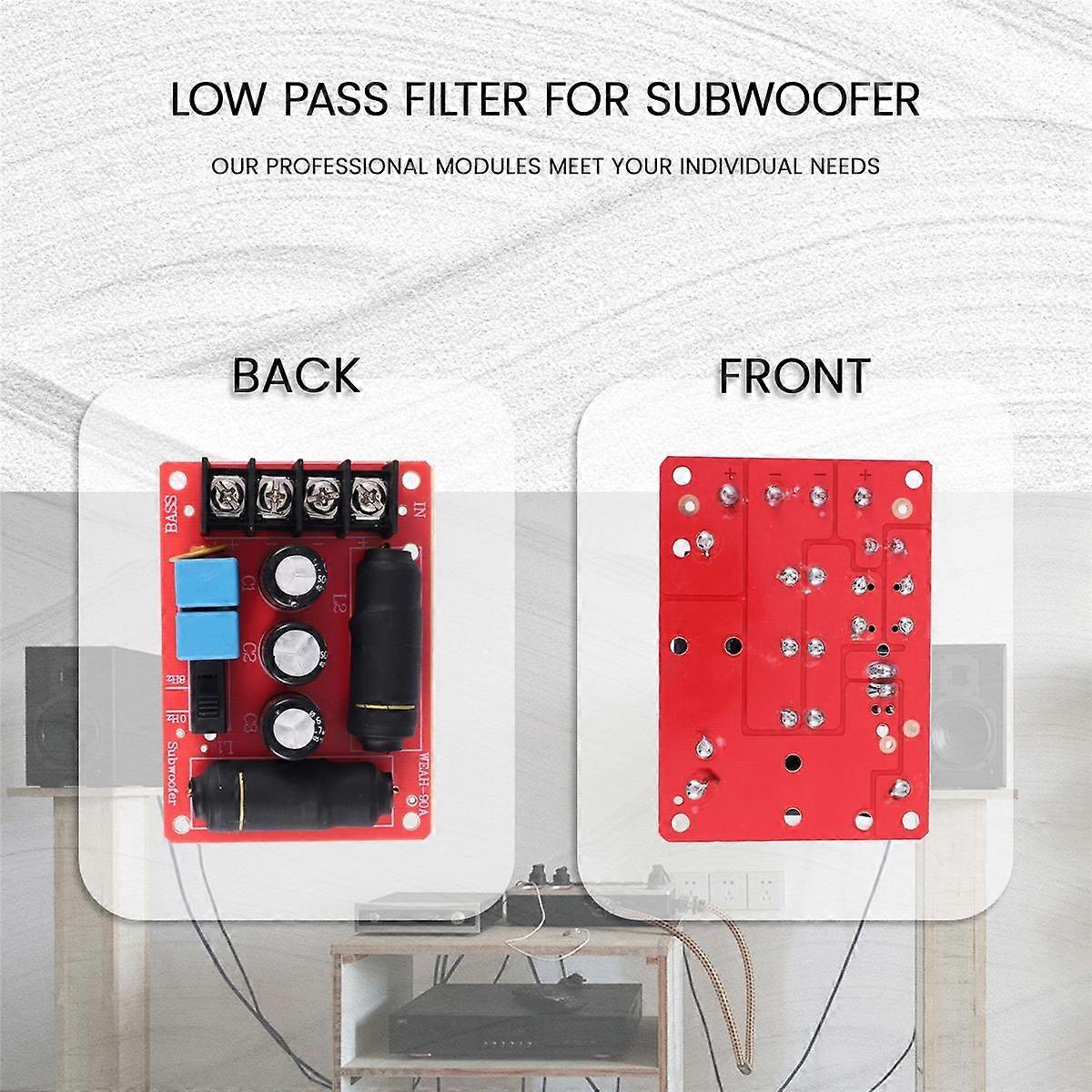 Pure Bass Subwoofer Second-Order Crossover Speaker Frequency Divider ...