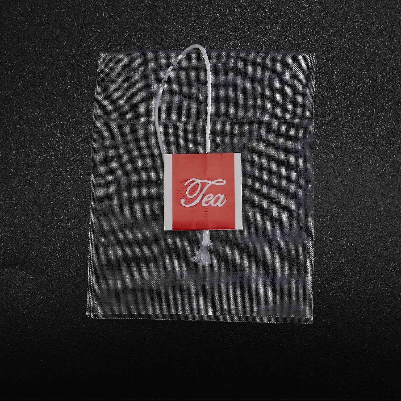 1000pcs5.5 X 7cm Pyramid Tea Bag Filter Nylon Tea Bag Single String ...