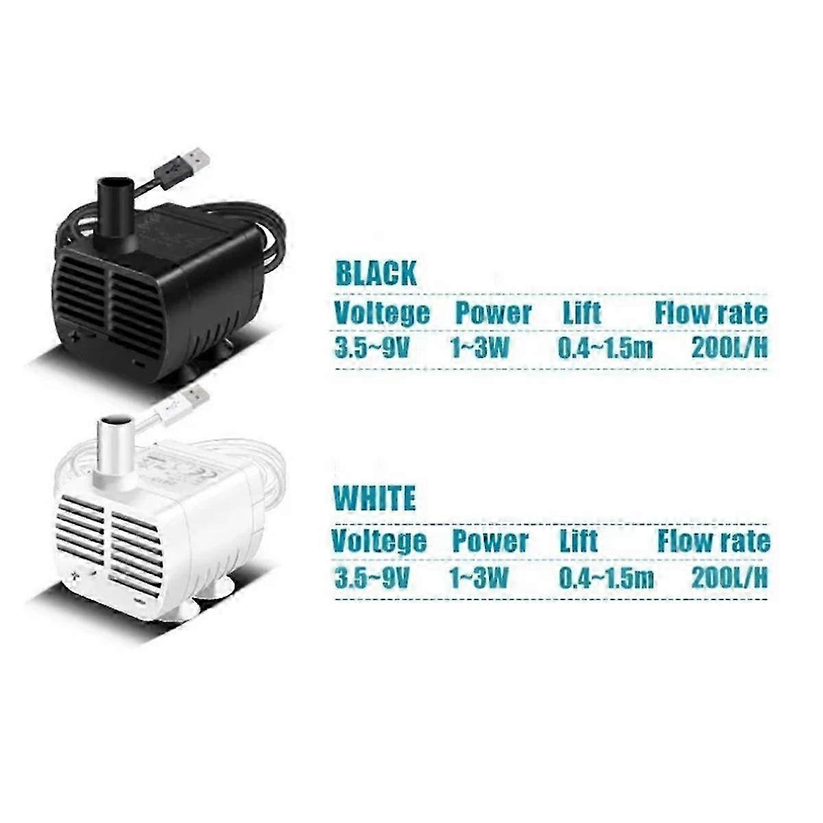 Silent Usb Waterpump Brushless Waterpump For Pet Water Dispenser ...