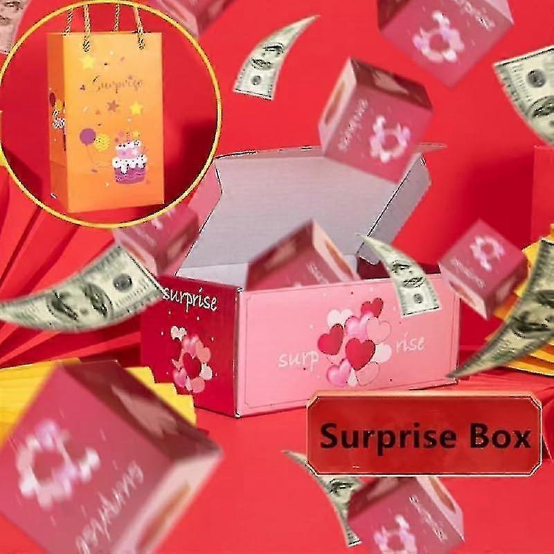 Pop-up Surprise Gift Box, Surprise Bounce Gift Box, 2024 New Cubes ...