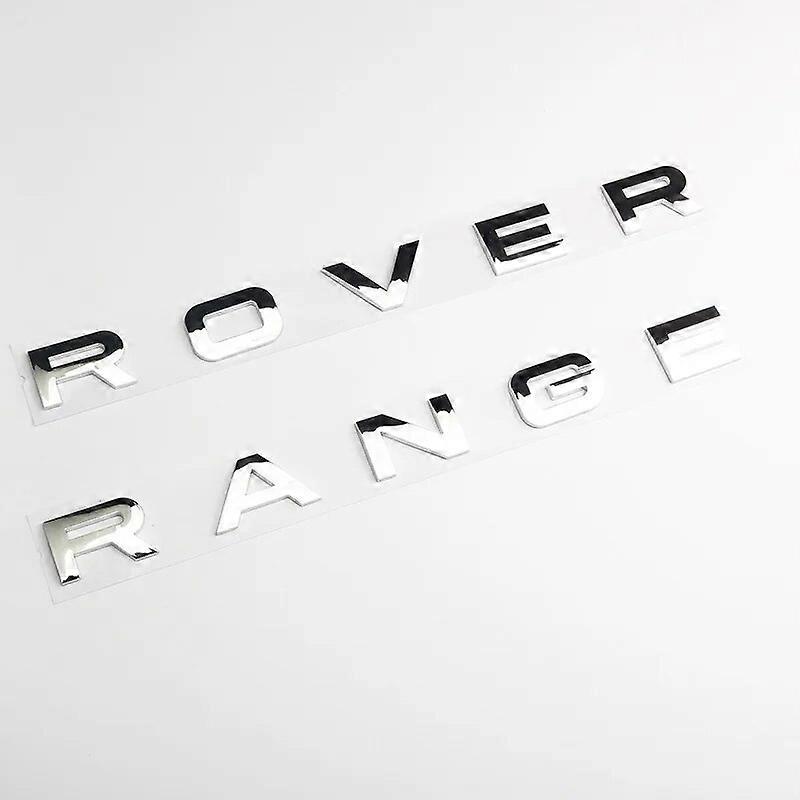 3D ABS Car Front Hood Emblem Badge Decal Letters Sticker Range Rover ...