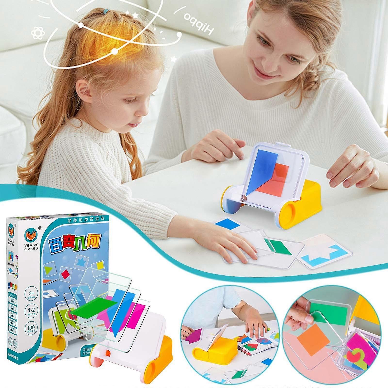 Versatile Geometry Color Decryption Spatial Sense Logical Thinking ...