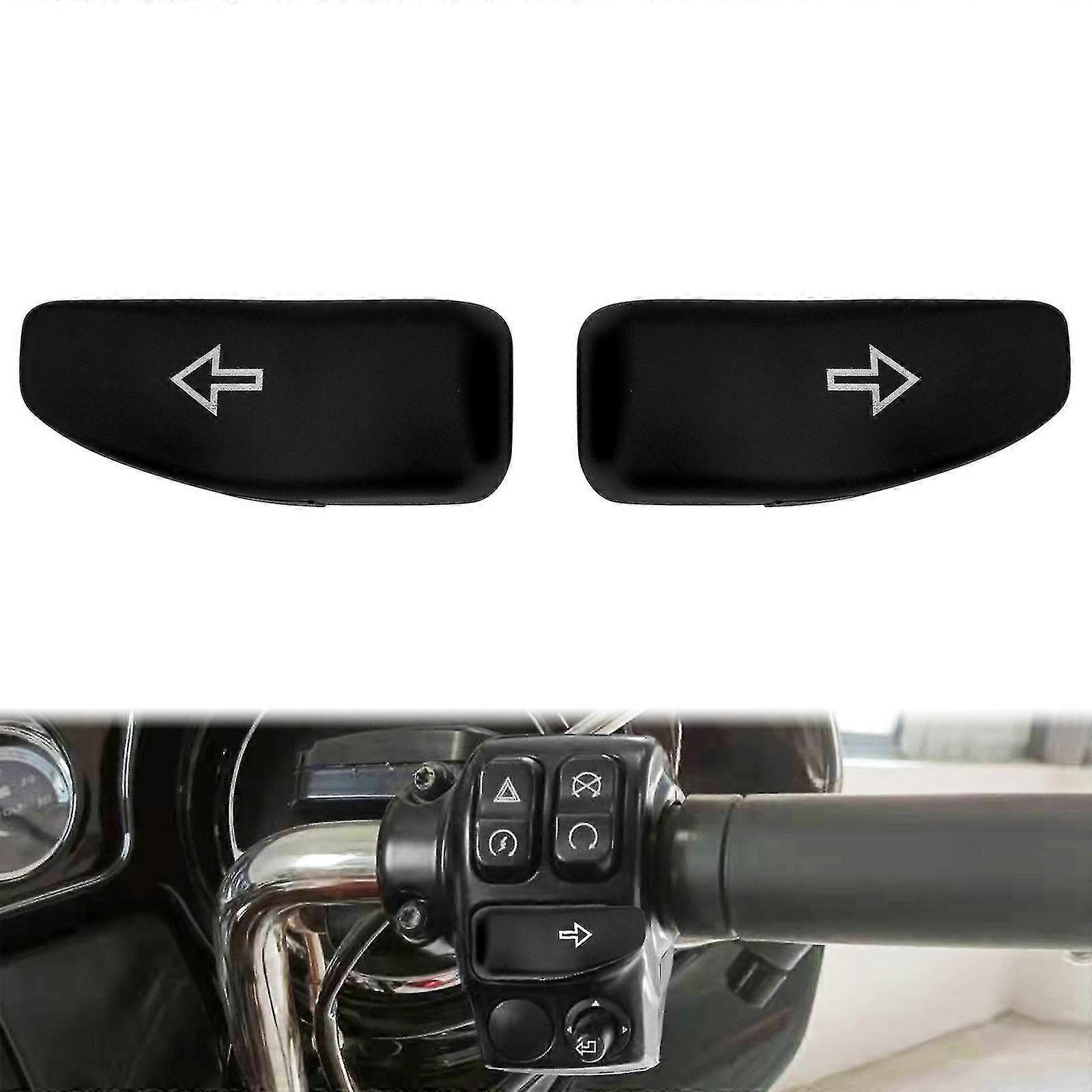 Motorcycle Turn Signal Extension Caps Switch Button Extended Cover ...