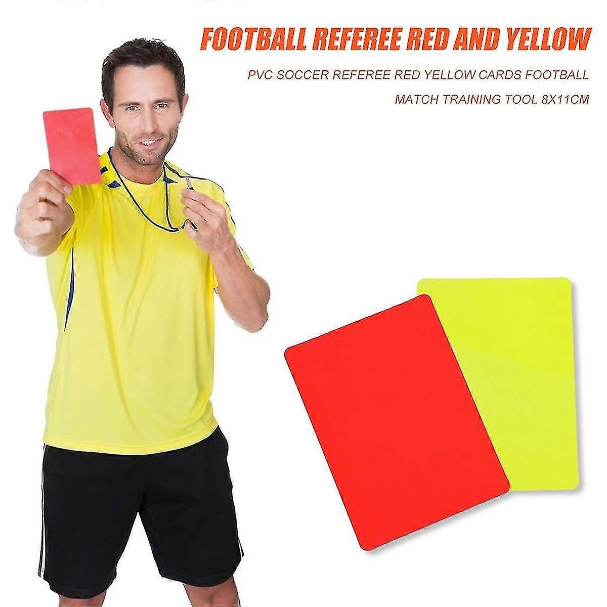 Soccer Referee Flag Set,red Yellow Cards With Notebook And Pencil,coach ...