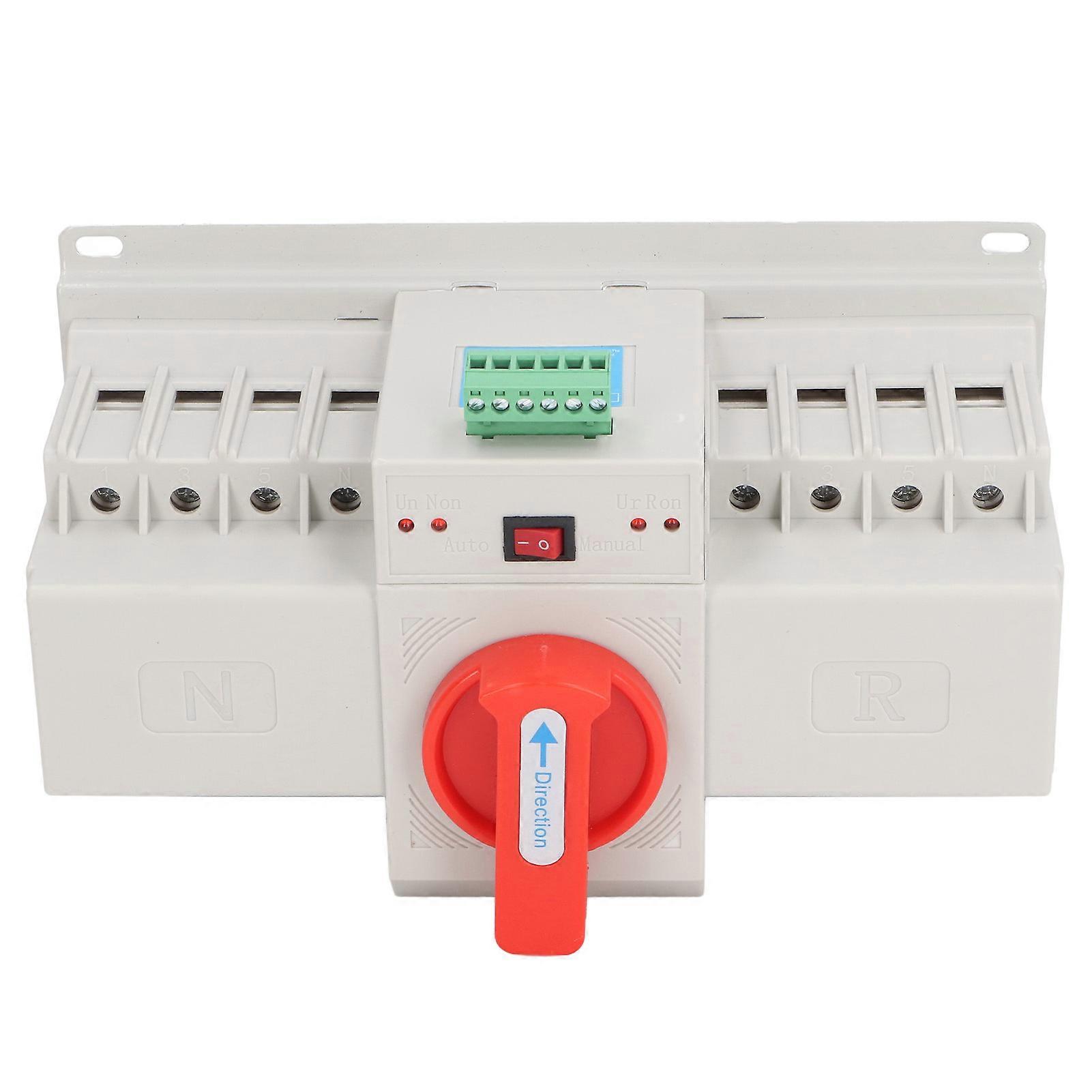 Dual Power Automatic Transfer Switch 400V 4P ATS CB Type Mini ...