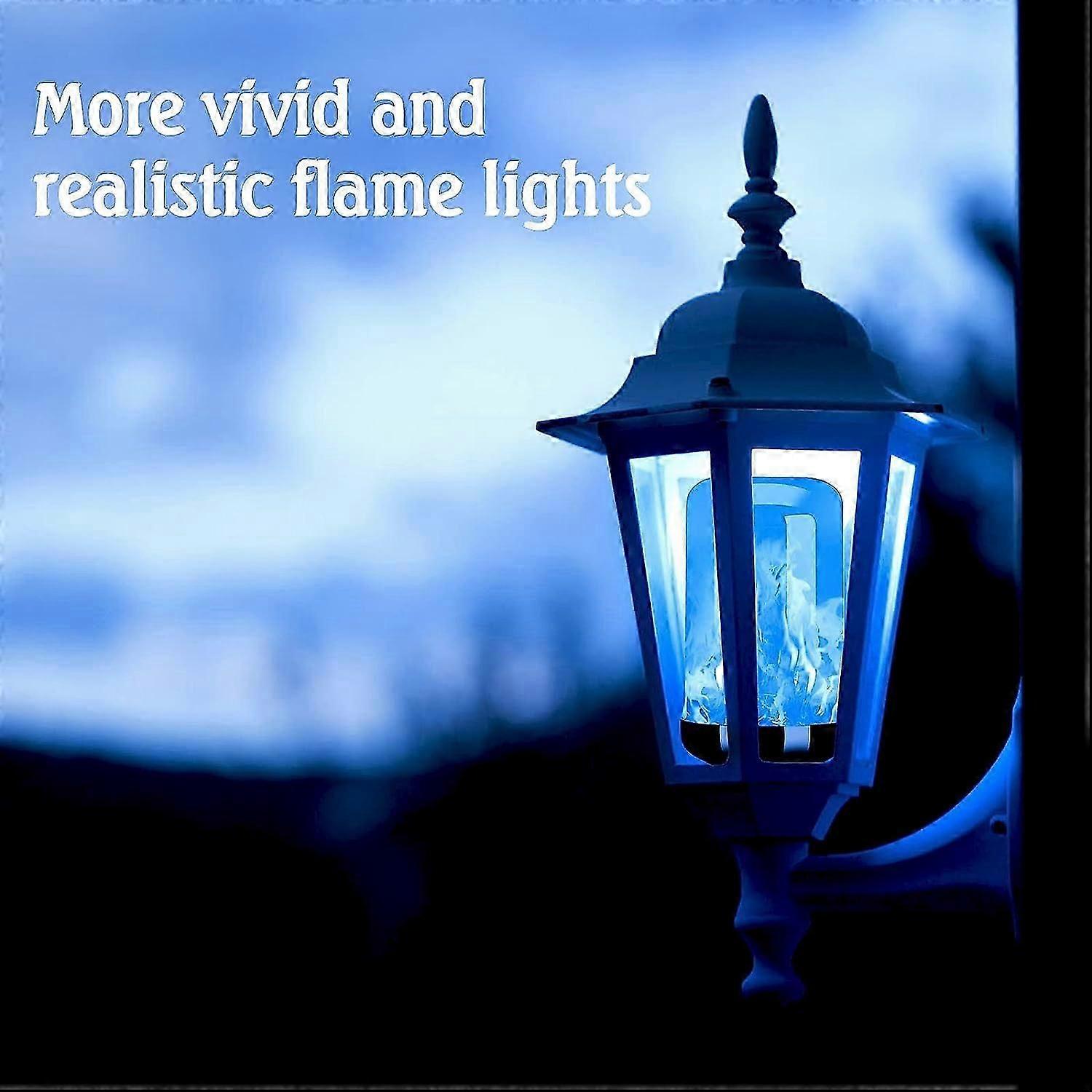 LED Flame Effect Light Bulb, 4 Enhanced Modes for Halloween Decorations ...