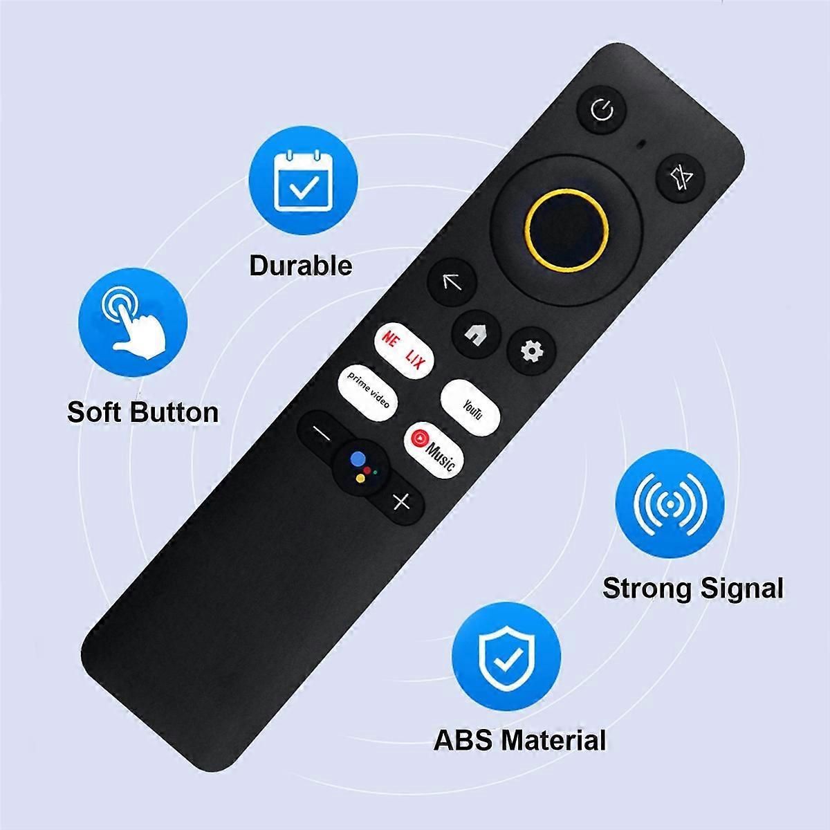 Replace REM-V1 Voice Remote Control for Realme TV Stick 4K RMV2105 ...