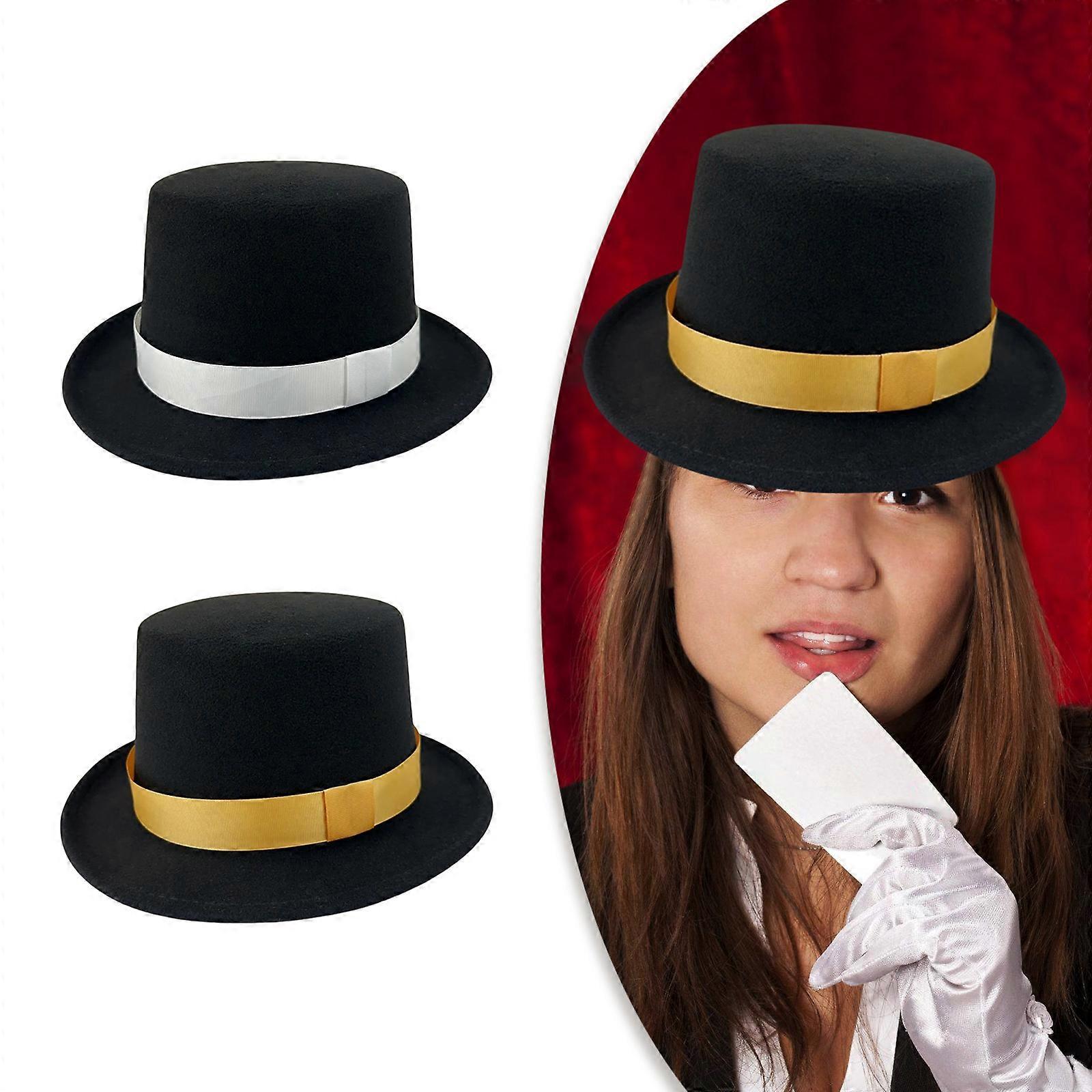 Unisex Vintage Hat Magicians Hat Party Performances Hat Costume ...