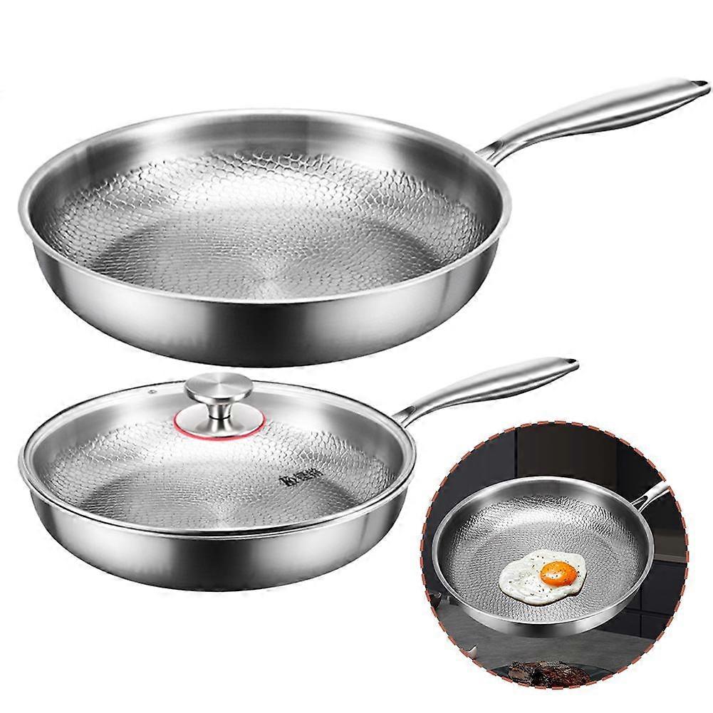 Titanium Pan Pro With Lid 2025 Durable Scratch Non Stick Titanium Pan ...