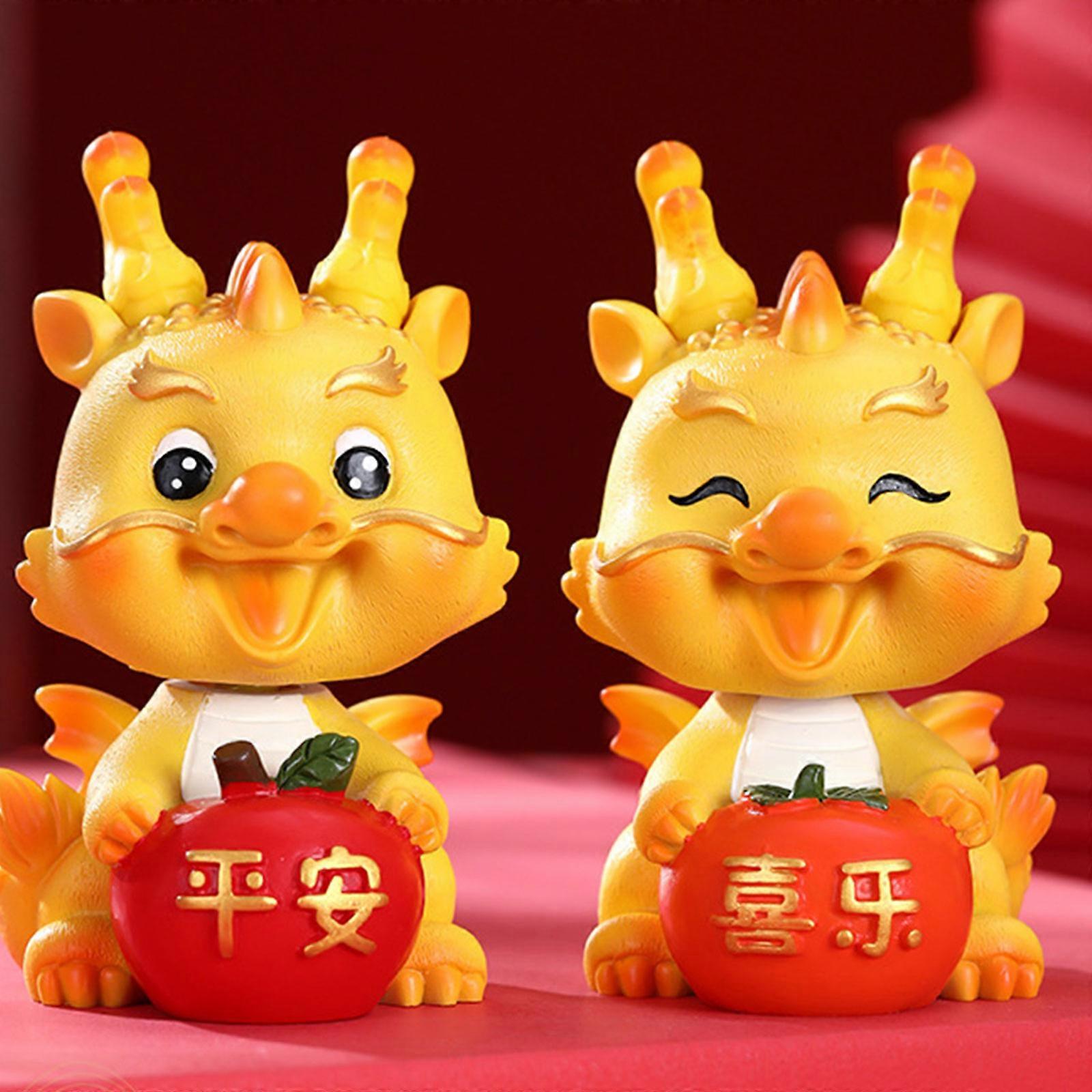 Enchanting Dragon Figurines Perfect for Garden Decoration Hand Painted ...