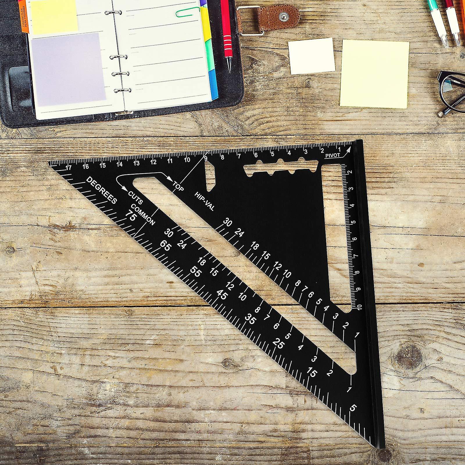 2 Pack Triangle Ruler,7 Inch And 12 Inch Triangle Ruler, Square ...