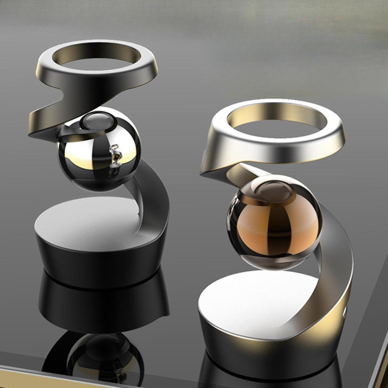 Gravity Defying Kinetic Toy Ornament for Gift Desk Floating Gyroscope ...