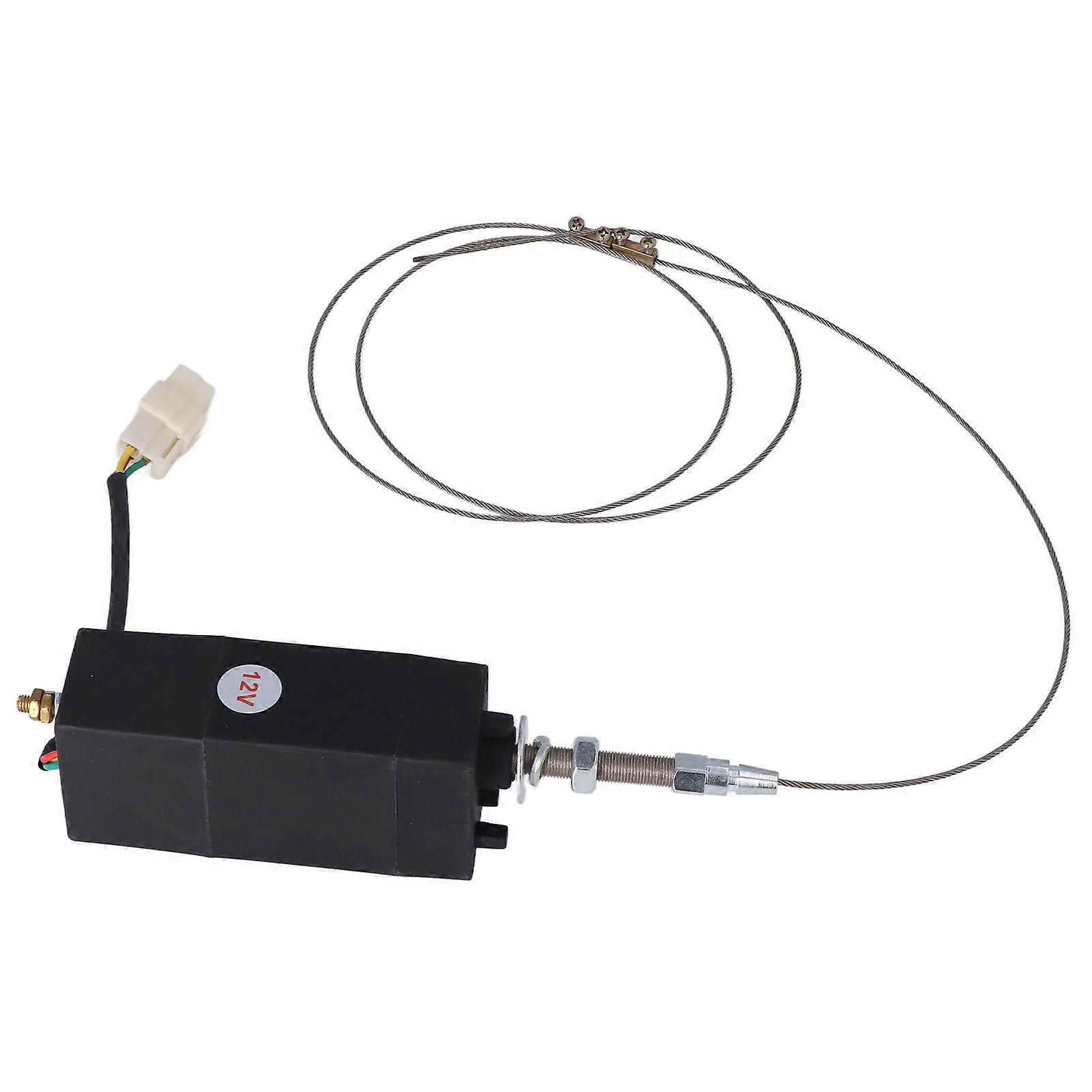 Diesel Engine Shutdown Solenoid Valve Generator Set Electric Throttle ...