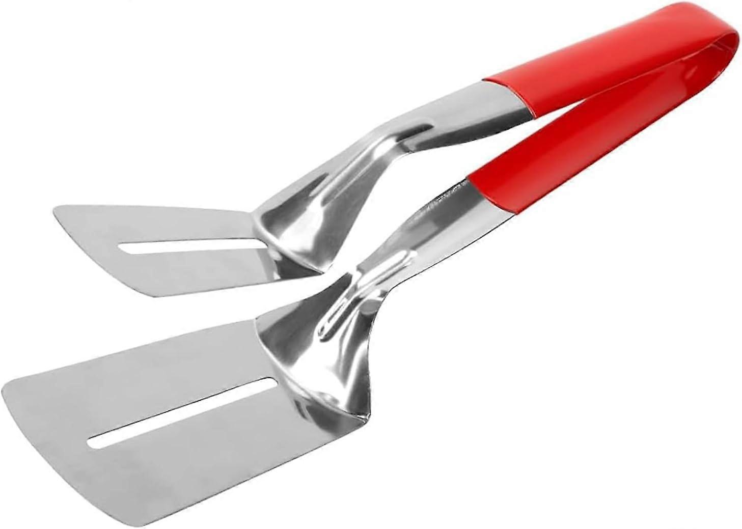 Steak Clamps,Frying Clip Stainless Steak Clamp,Shovel Function for ...