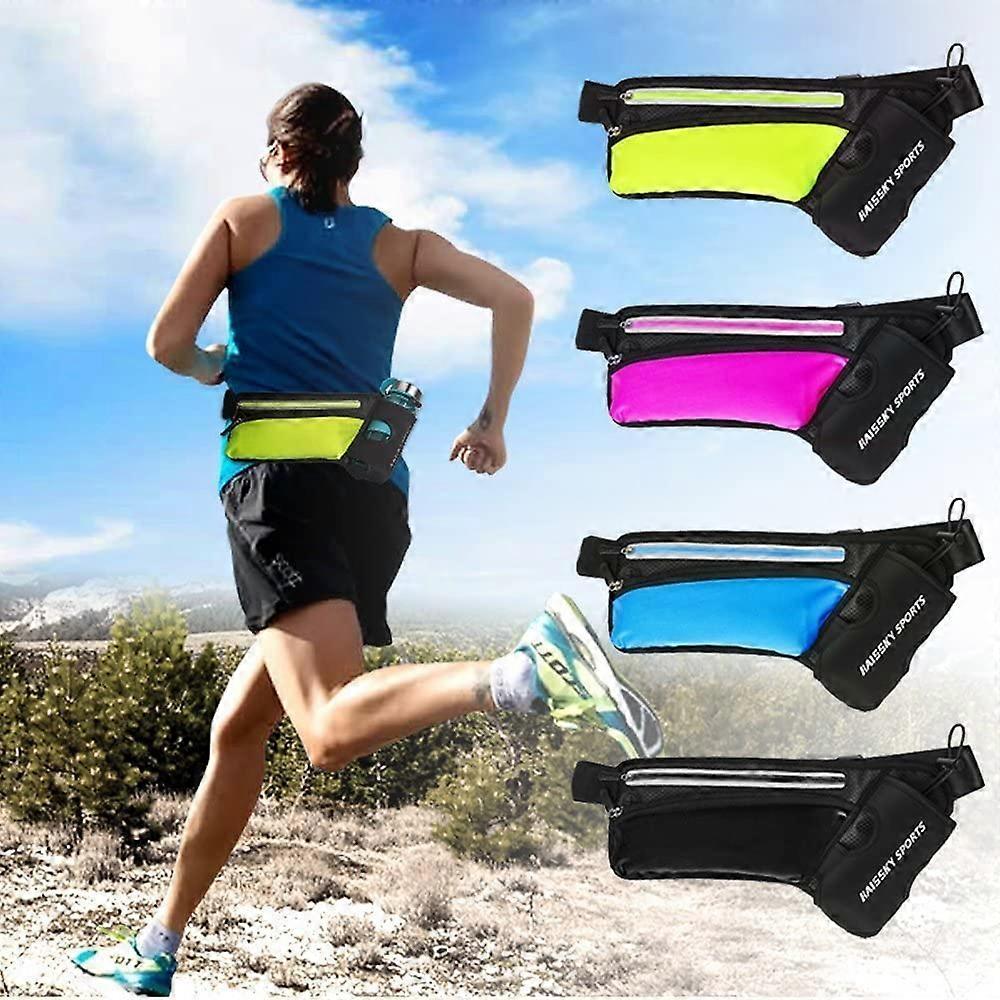 Running belt Waterproof running belt Adjustable multi-pocket ...