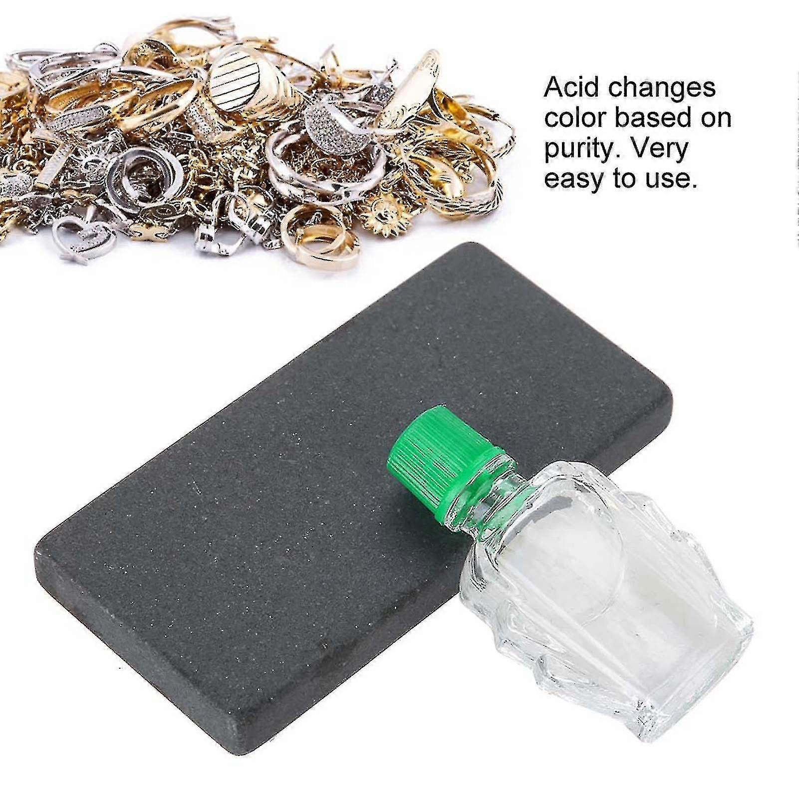 Practical Acid Kit Silver Platinum Gold Testing Touchstone Jewelry Tool ...