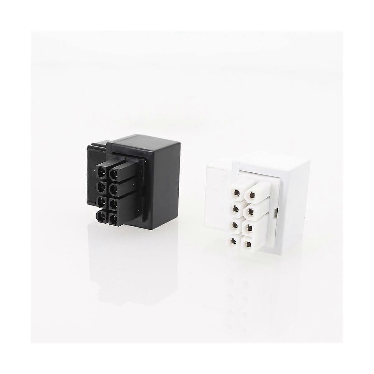 5 Pcs ATX 8Pin Female 90 Degree Angled to 8 Pin Male Power Adapter GPU ...