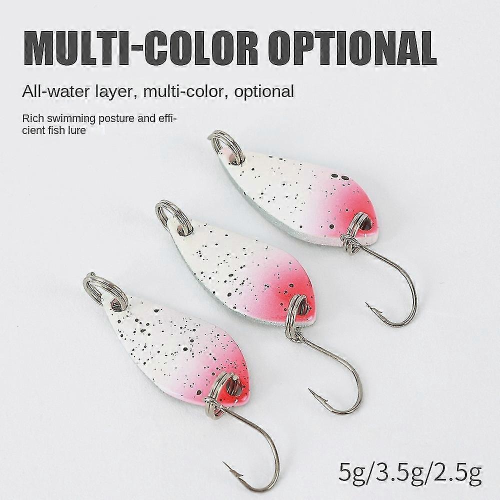 Trout Fishing Lures Hook,spoon Lures Spinner Trout Fishing,colorful ...