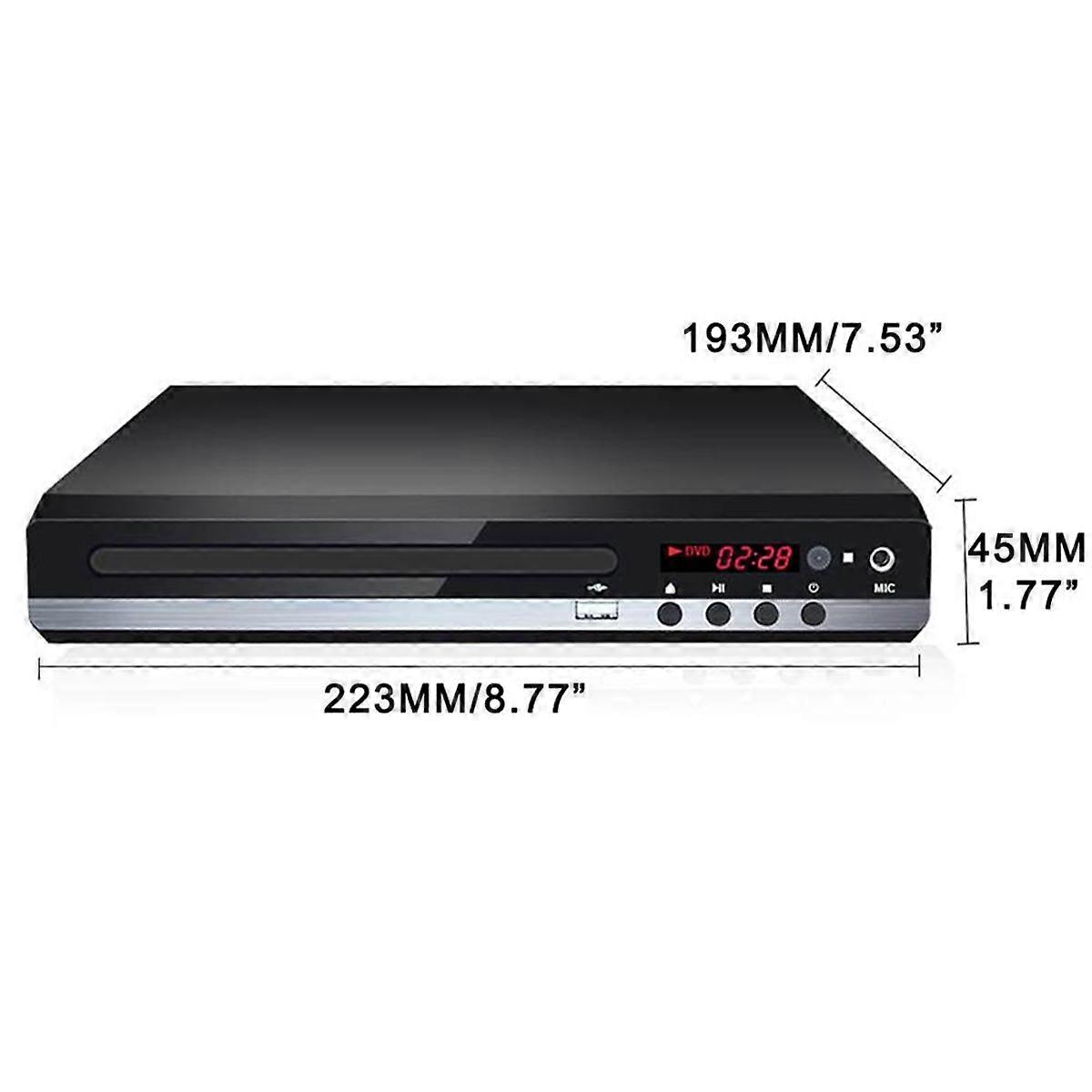 Home DVD Player 1080P DVD Video Player EVD Student CD Player VCD Eye ...