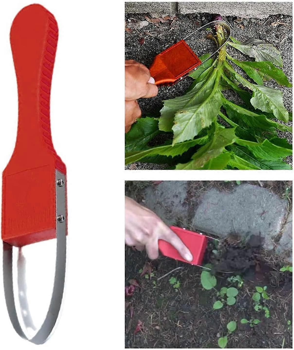 Loop Weeder, Gardening Weed Cutter/Remover, Garden Weeding Scraper Tool ...