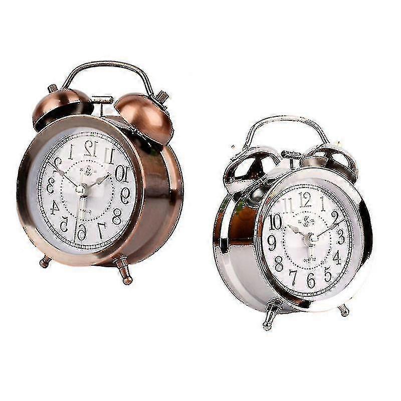 Super Loud Double Bell Quartz Movement Alarm Clock Morning Alarm Clock ...