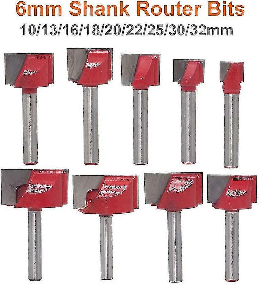 Straight Shank Clean Butt Bit Cnc Router End Mill Woodworking Tool Bits ...