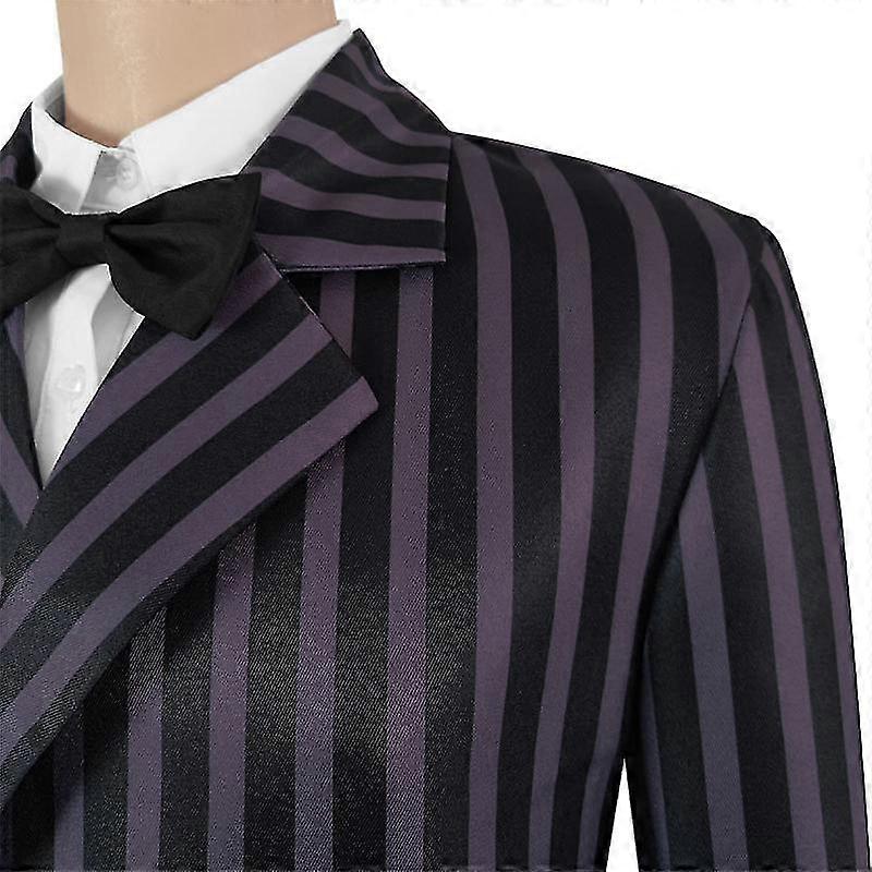 Gomez Costumes For Adults 4 Pack Addams Family Cosplay Suit Mens ...